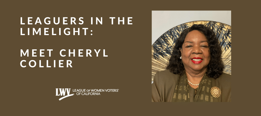 Making Elections Matter and Building Community: Meet Cheryl Collier ...