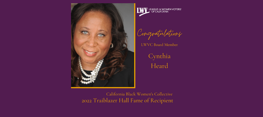 Cynthia Heard Honored with Black Women’s Collective Trailblazer Hall of ...